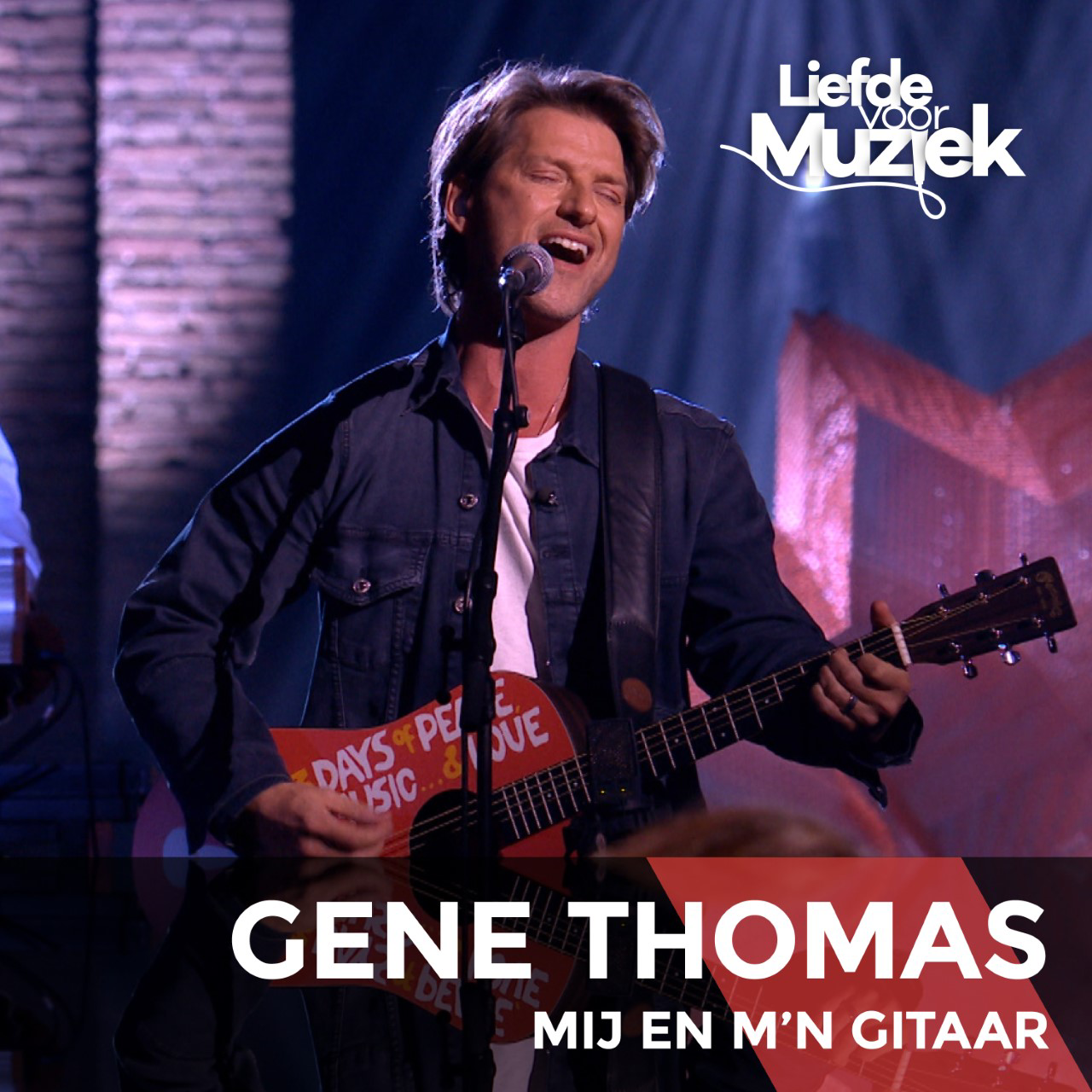 Gene Thomas en zijn gitaar! | Chez Bartizze